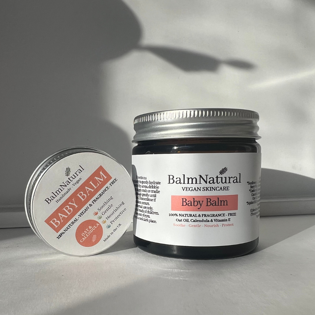Baby Balm - Vegan Balm for Baby's Skin & Nappy Rash Relief – BalmNatural