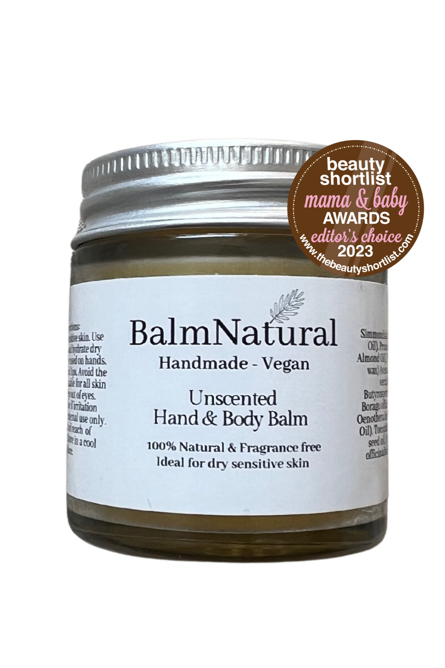 BalmNatural, Vegan, Natural balms, waterless skincare remedies